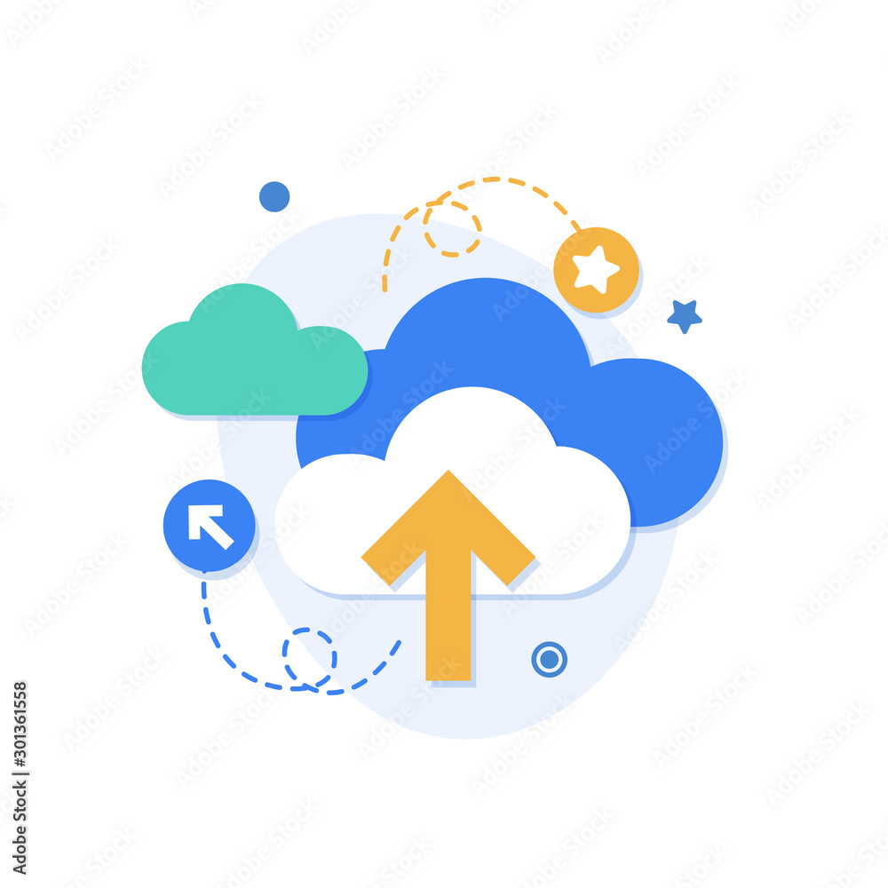 Cloud upload icon,Upload sign icon,Load symbol Stock Vector | Adobe Stock