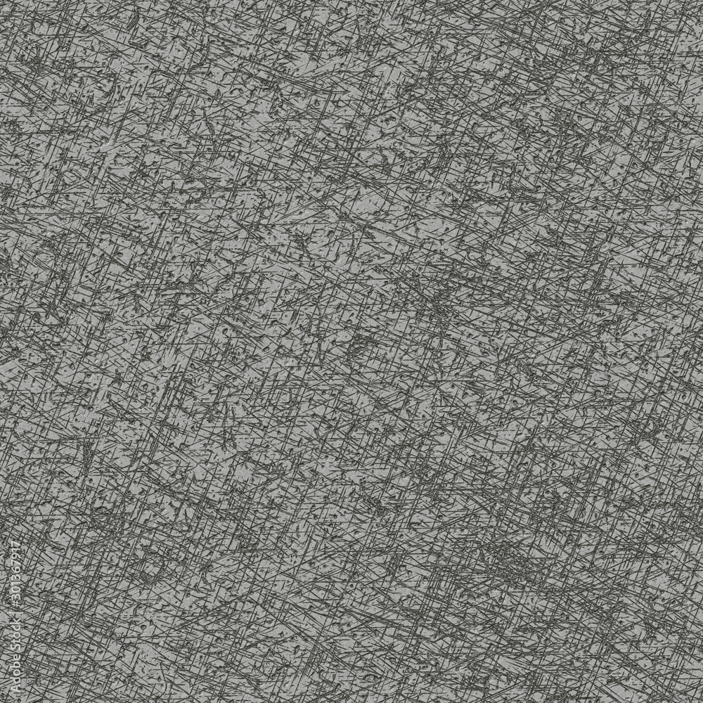Seamless scratched texture, extremely damaged surface with scratches ...