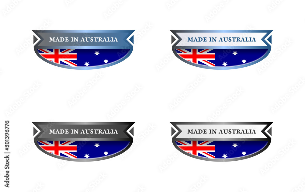 Logo "Made in Australia" Stock Illustration | Adobe Stock