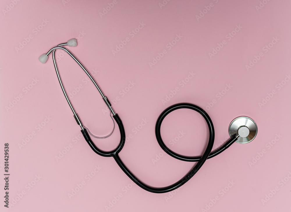 Light Pink Stethoscope