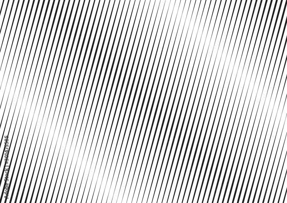 Abstract background with lines of variable thickness. Monochrome line ...