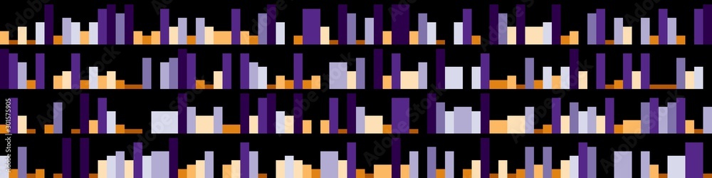 Colorful Number Pi Data Visualisation Art Computational Generative