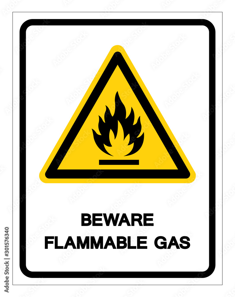 Flammable Symbol Vector
