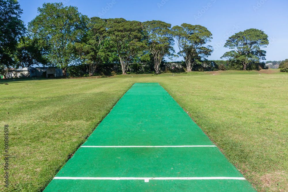 Cricket Grounds Fence Boundary Landscape Stock Photo | Adobe Stock
