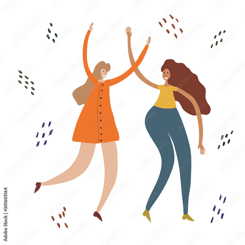 Funny Celebration Dance Cartoon