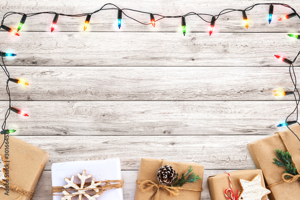 Christmas Gifts Border