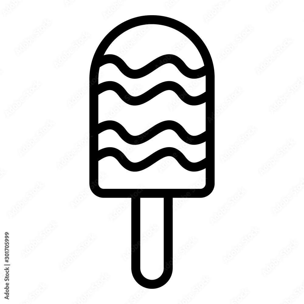 Ice Cream Outline