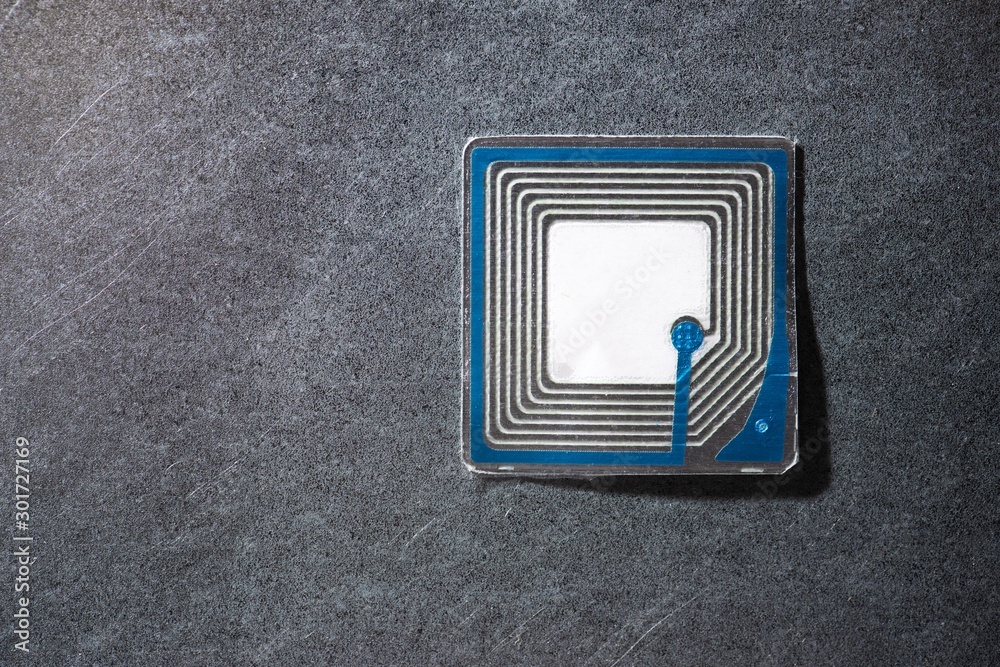 Rfid tag view Stock Photo | Adobe Stock