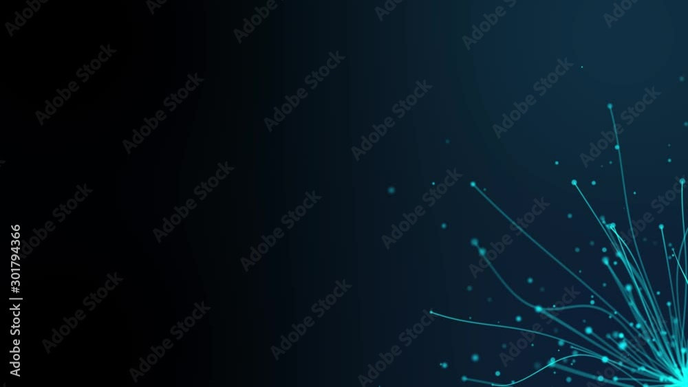 Digitalization Abstraction Waving Backdrop Blue Blurred Animated of ...