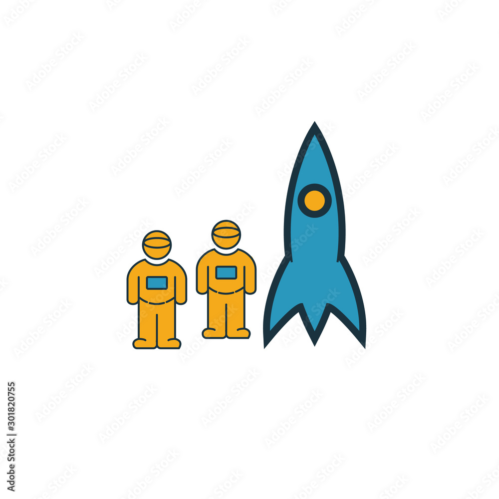 Space Team icon. Simple element from space icons collection. Creative ... Space Team icon. Simple element from space icons collection. Creative ...
