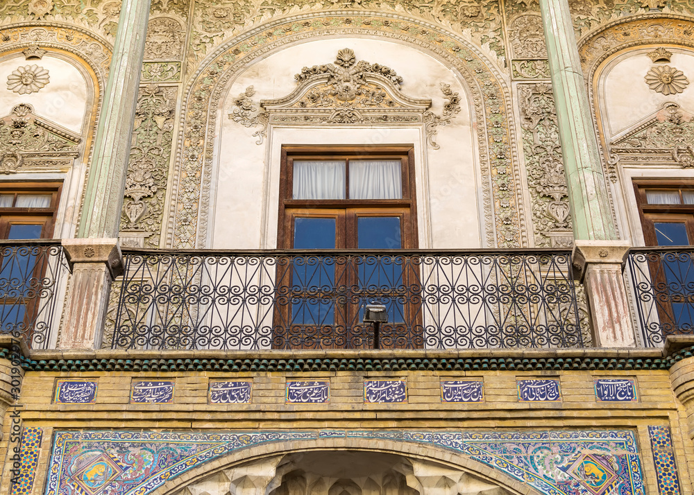 Masoudieh historic mansion from Qajar dynasty, built in 1879, Tehran ...