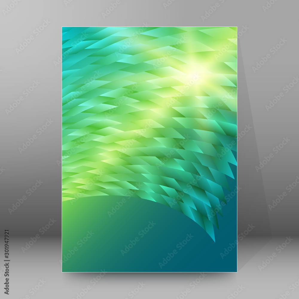 cover page background design element glow light effect03 Stock Vector ...