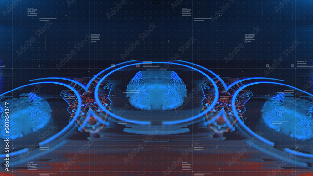 Access control. Fingerprint security. Cybersecurity and information ...