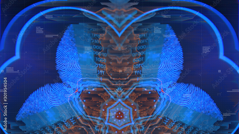 Access control. Fingerprint security. Cybersecurity and information ...