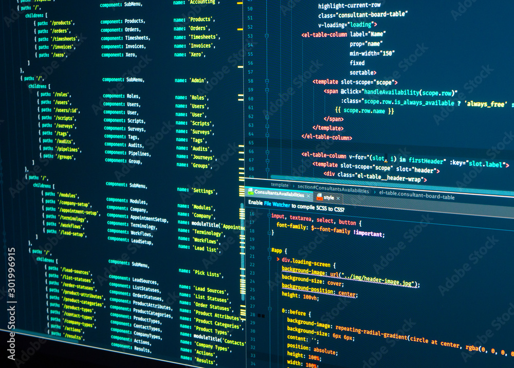 Java Lines Of Code For Website Application Script Language For Software Development Vue Routes