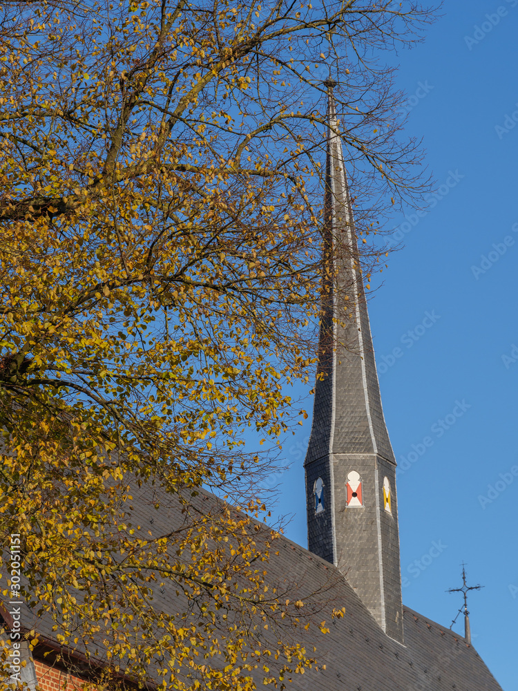 Die Klosterkirche von Burlo im Münsterland Stock Photo | Adobe Stock