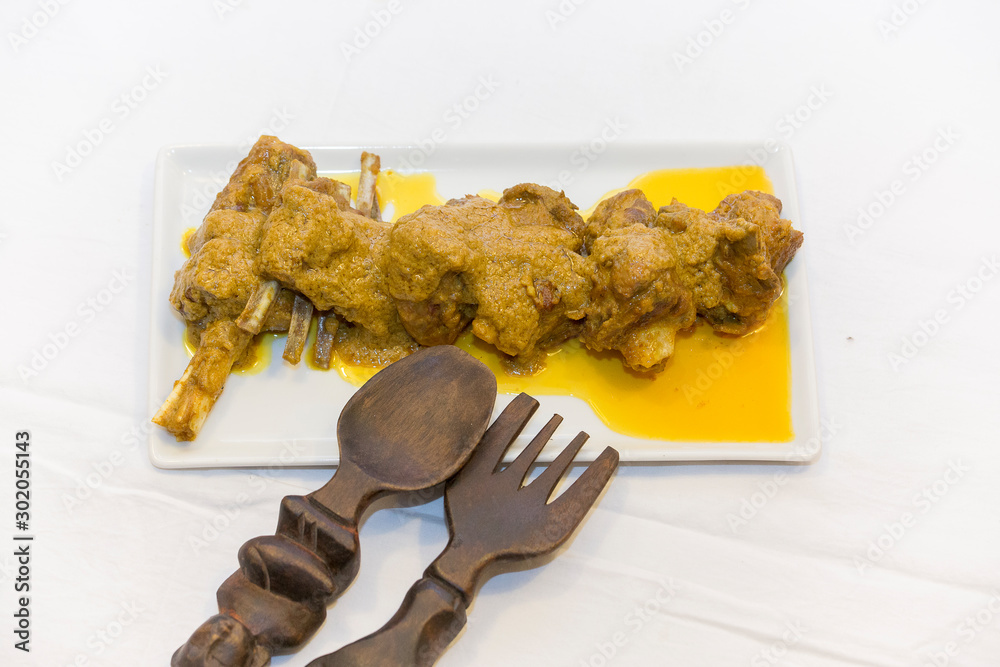 Nawabi food – Mutton curry with gravy. This types of food are too ...