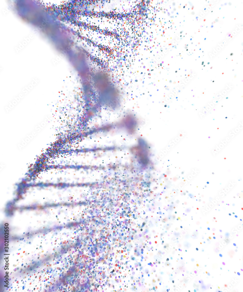 Genetic Disorder DNA Molecule Structure Genetic Syndrome Stock ...