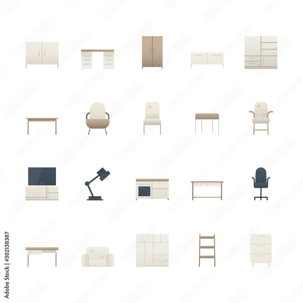 Modern Furniture Icons