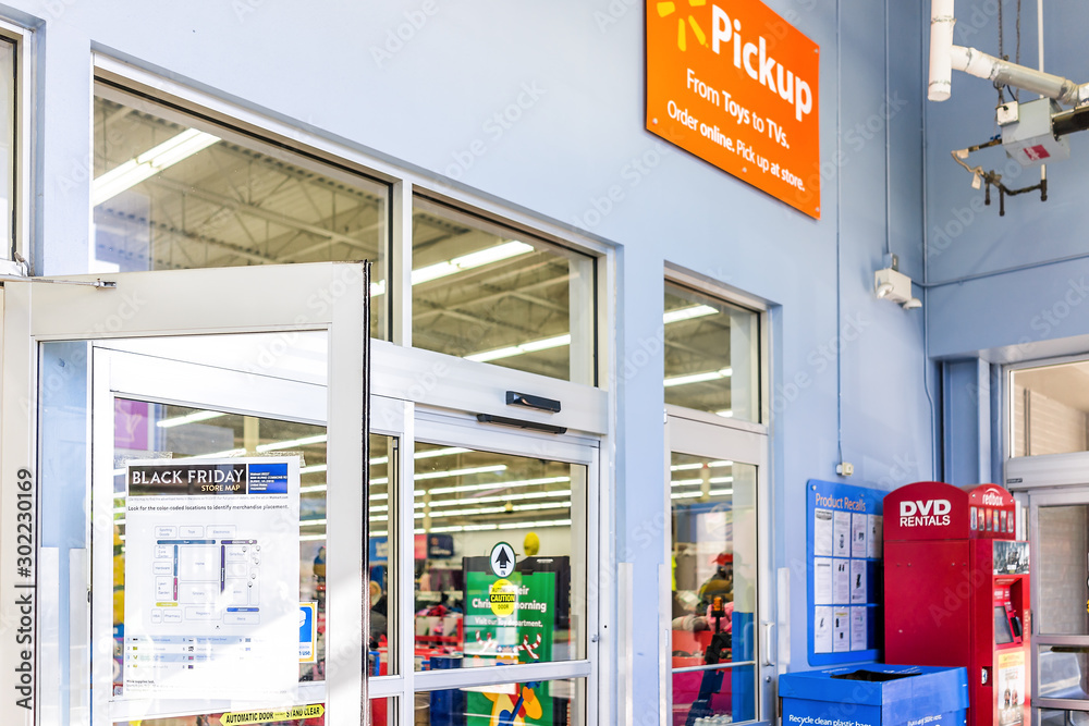 Walmart Store Entrance