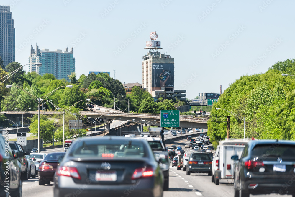 Interstate 85 Exit Signs