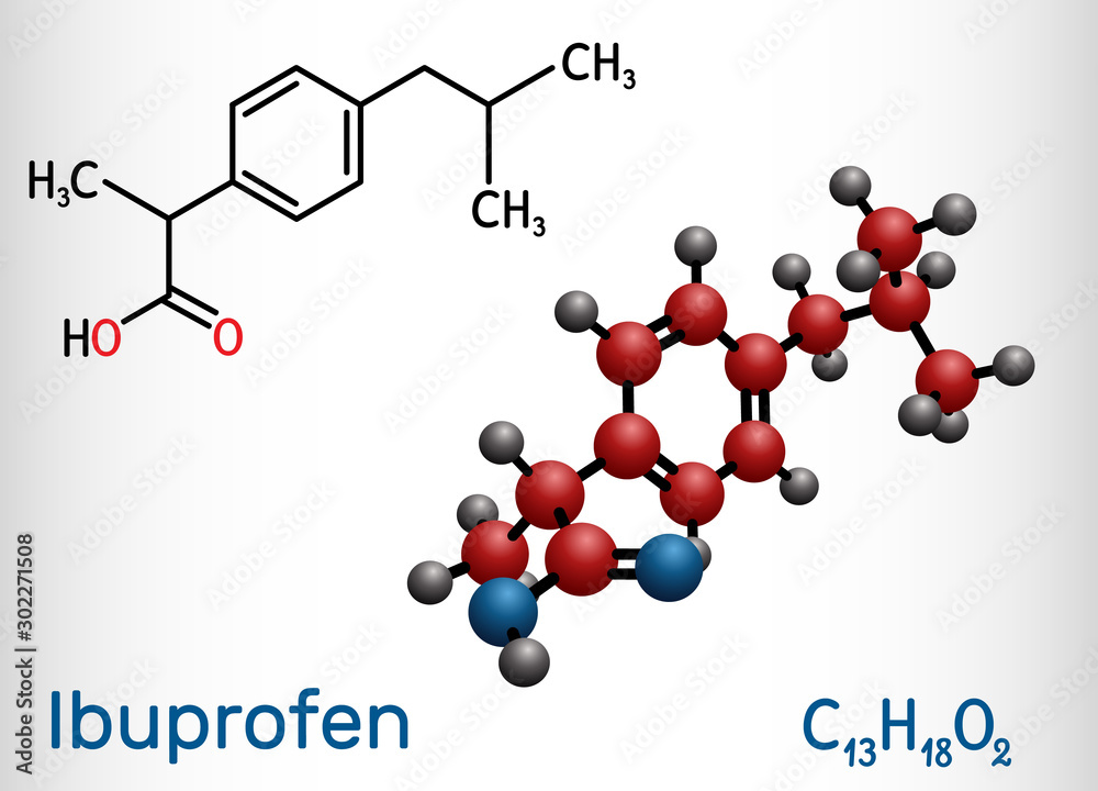 Ibuprofen Molecular Formula