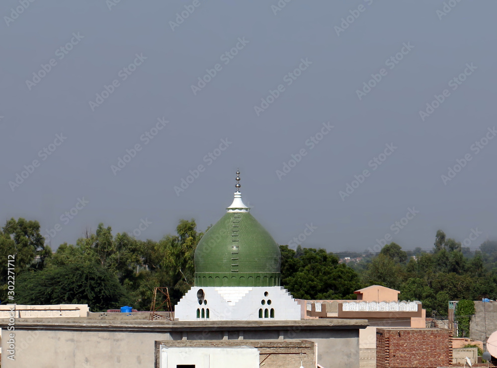 Beautiful mosque for Muslims worship in a village Stock Photo | Adobe Stock