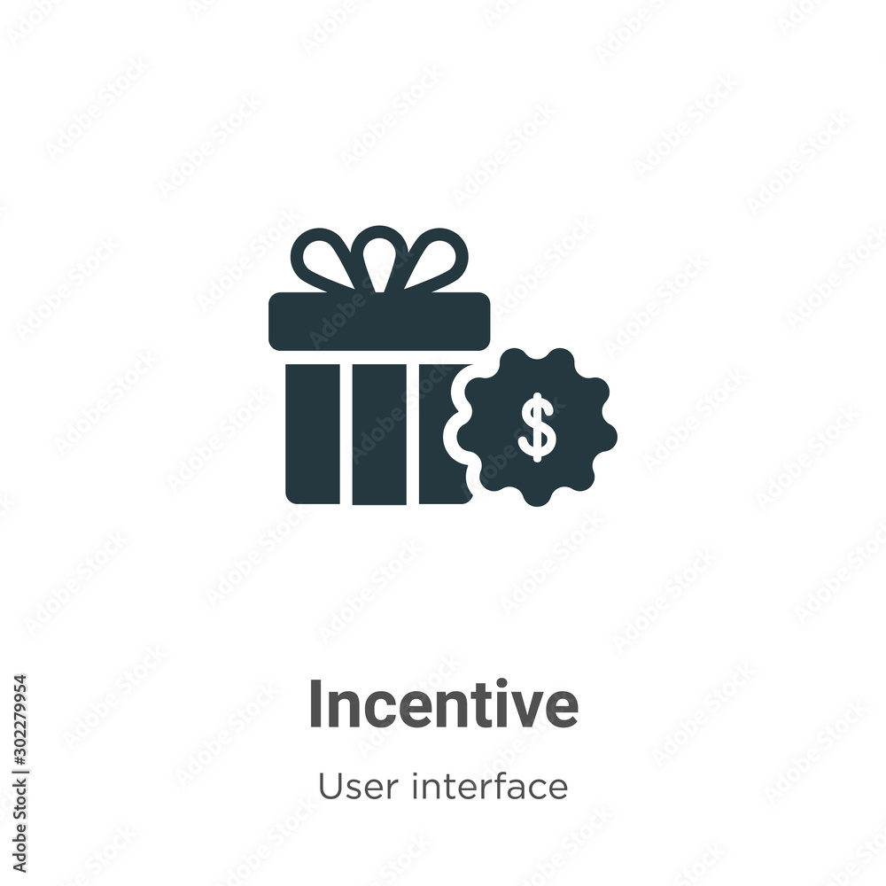 Incentive vector icon on white background. Flat vector incentive icon ... Incentive vector icon on white background. Flat vector incentive icon ...