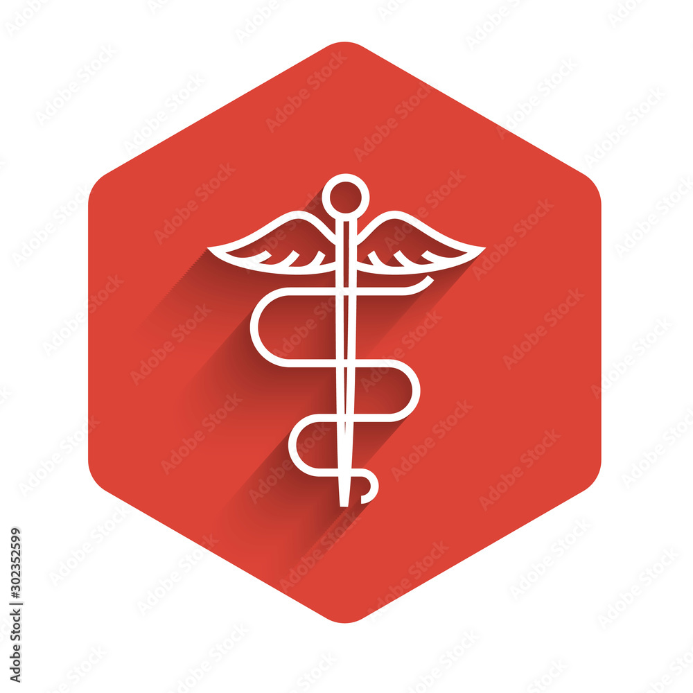 Medical Logos Snake Red