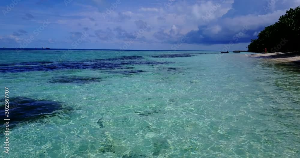 The Wonderful View of Samal Island in the Philippines With Transparent ...