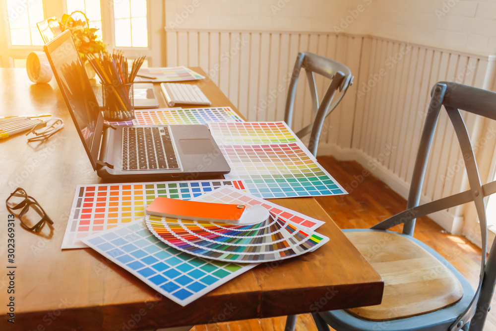 Smooth Focus and soft Focus,The marketing department and designers are ...