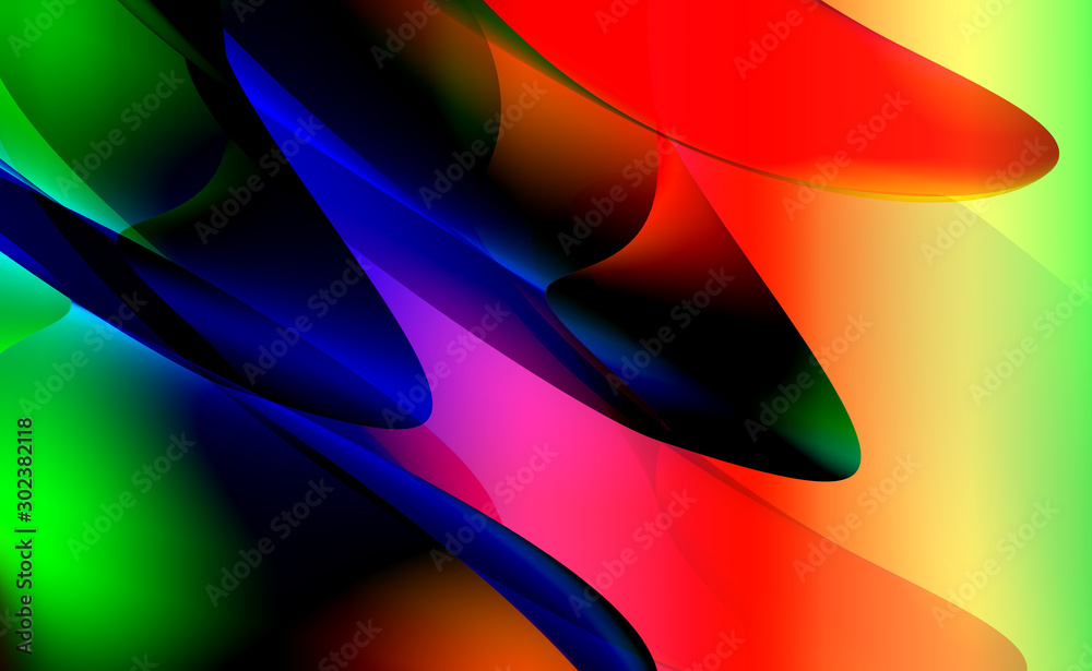 Rainbow Neon Rave Lights