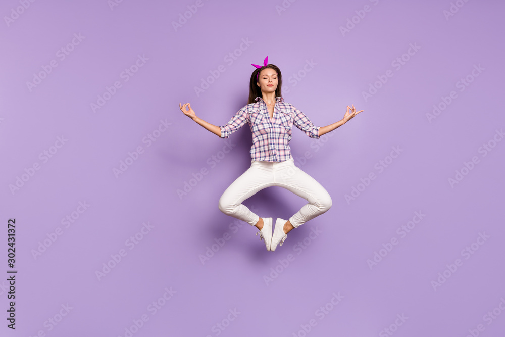 Full length body size view of her she nice attractive lovely sweet ...