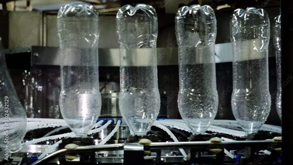 Factory for the Production Carbonated Water. Automated Mechanism for ...