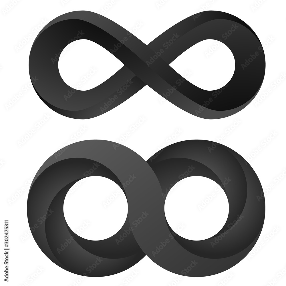 Double Infinity Symbol Clip Art