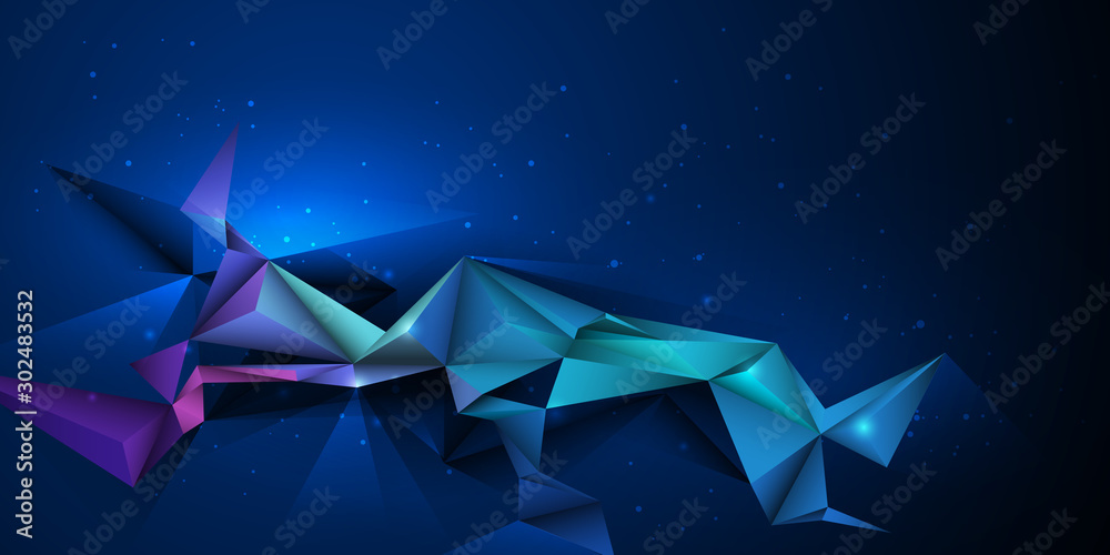 Vecteur Stock Vector 3D Geometric, Polygon, Line, Triangle pattern ... Vecteur Stock Vector 3D Geometric, Polygon, Line, Triangle pattern ...