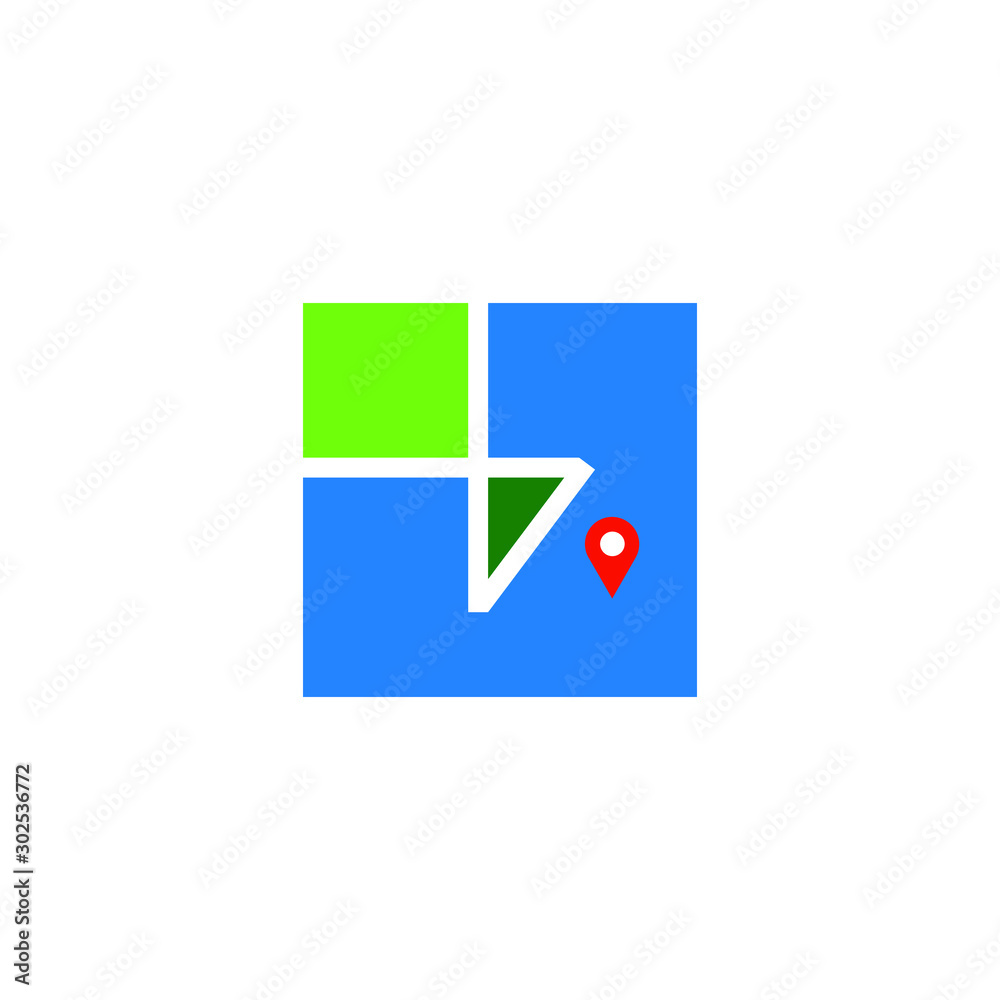 map point, signs, placeholder, maps and location, icon symbol vector ...