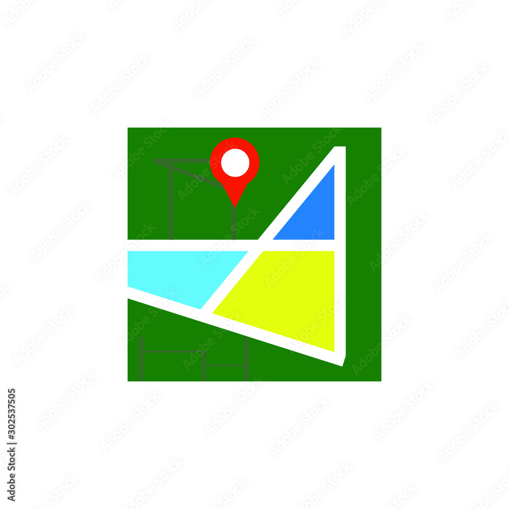 map point, signs, placeholder, maps and location, icon symbol vector ...