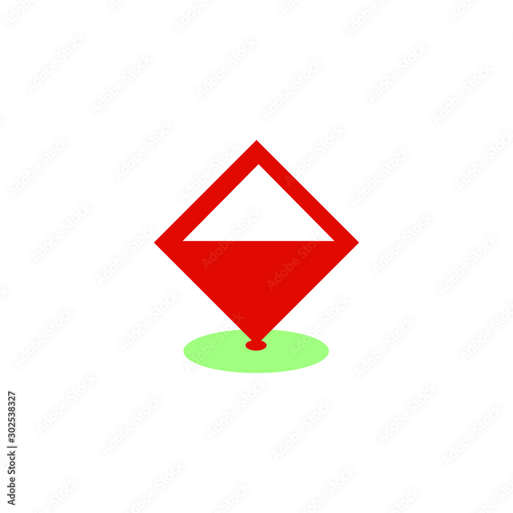 map point, signs, placeholder, maps and location, icon symbol vector ...