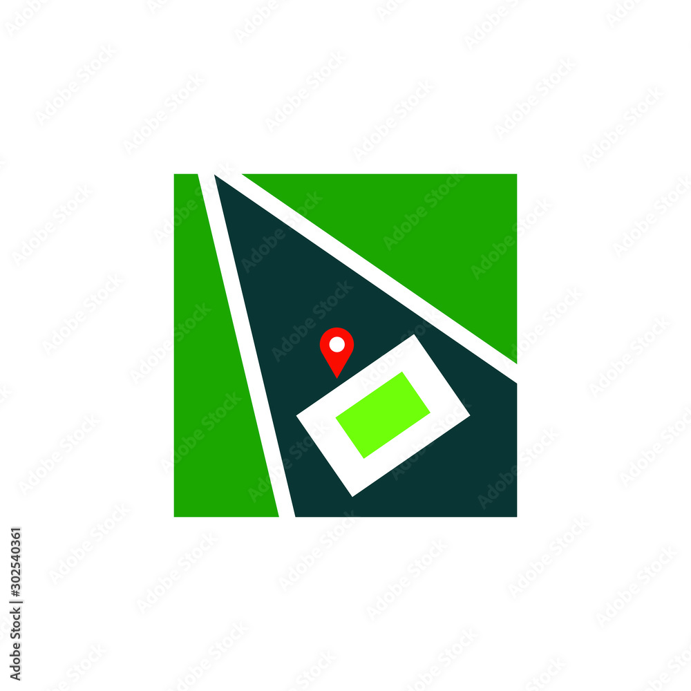 map point, signs, placeholder, maps and location, icon symbol vector ...