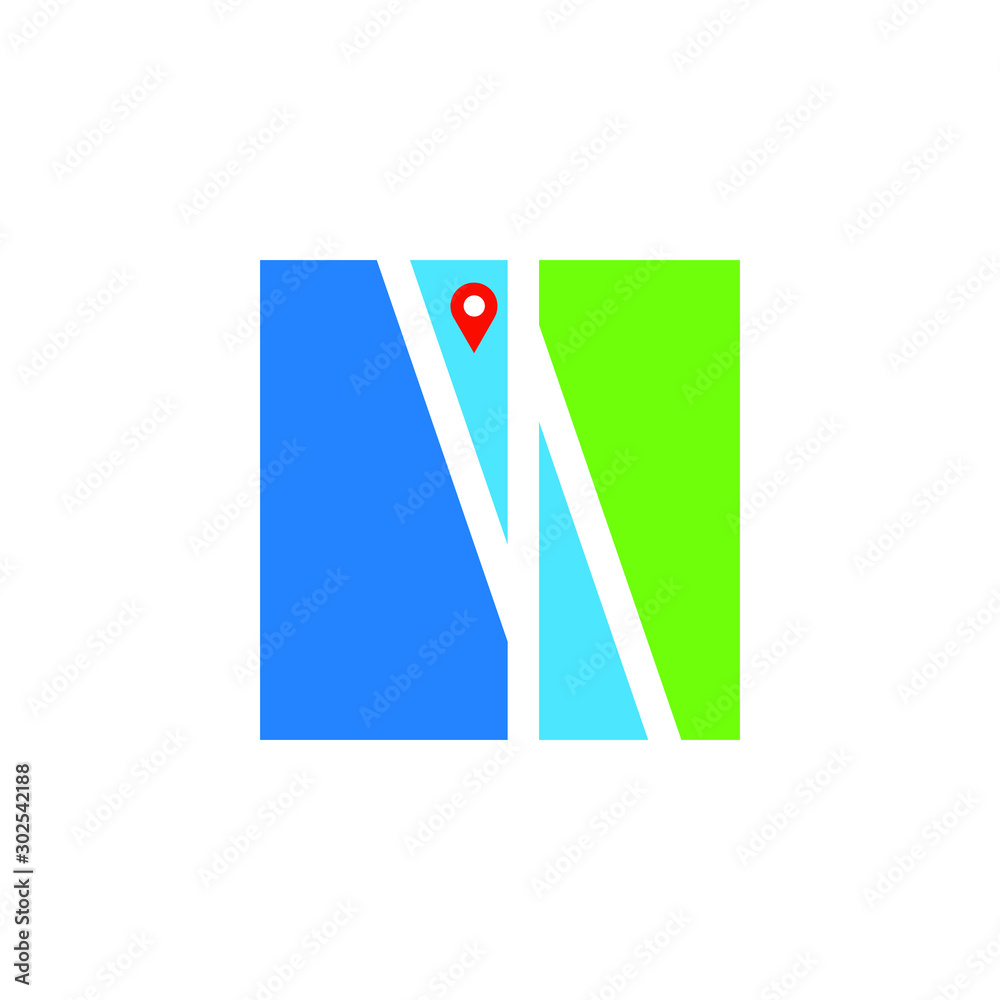 map point, signs, placeholder, maps and location, icon symbol vector ...