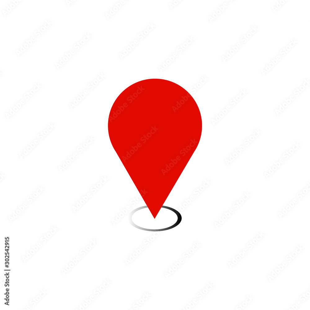 map point, signs, placeholder, maps and location, icon symbol vector ...
