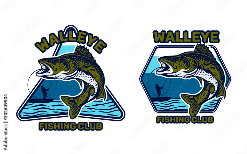 Walleye Jumping