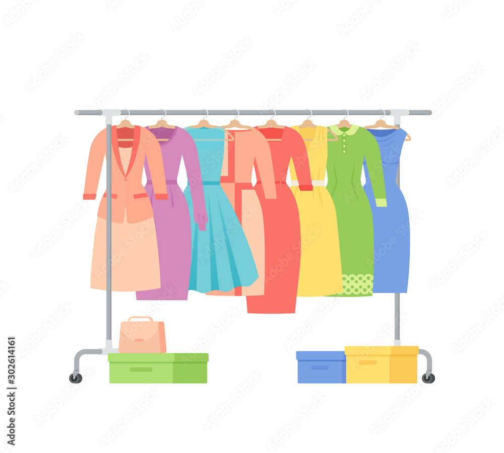 Cartoon Clothes Rack