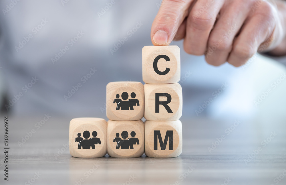 Concept of CRM Stock Photo | Adobe Stock