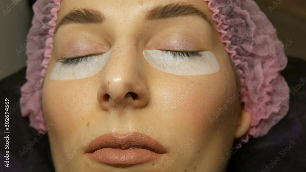 A professional procedure for laminating and Botox eyelashes modern ...