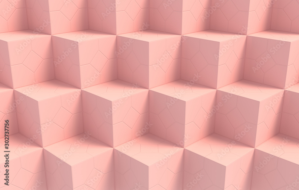 3D render of boxes- Wall & Floor Tiles Design Pattern Background for Buildings, Stock ...