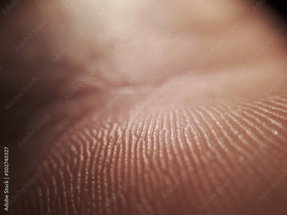 Pattern of human dark skin with cells and lines texture Stock Photo ...