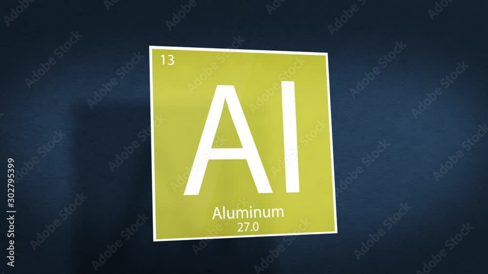 Periodic Table of Elements Cinematic Animated Series - Element Aluminum ...