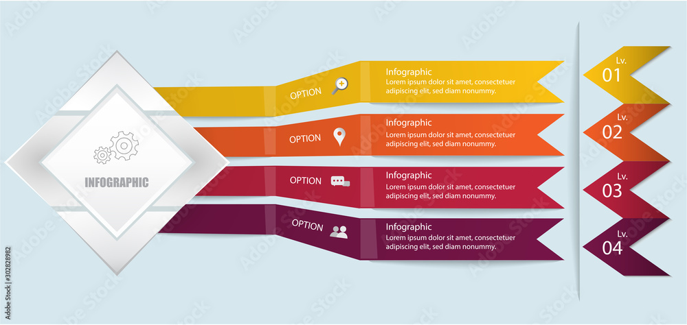 Infographic Template Modern